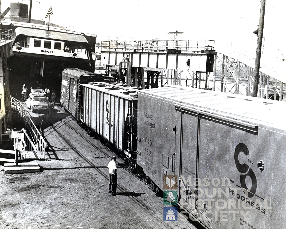 Loading The Badger From Slip No. 2 | SS Badger